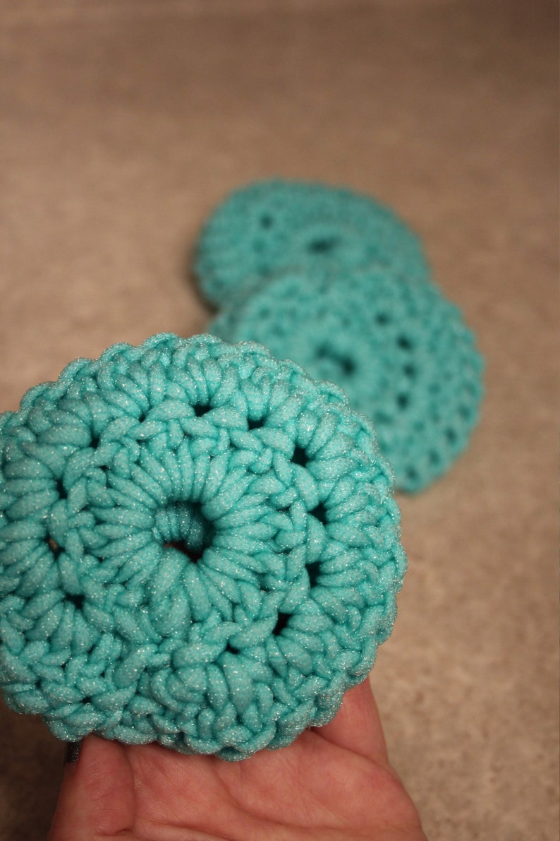Dish Scrubbies - Choose Your Color - Set of 2 Through 100 - Crochet ...