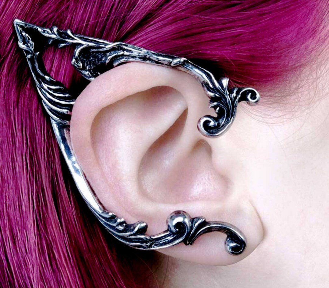 Elf's Ear of Swirling, Victorian, Verdant Flourishes by Alchemy - Etsy