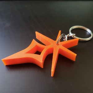 Dark Knight FFXIV Job Symbol / DRK Key Chain 3D Printed Final Fantasy ...