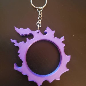 Meteor FFXIV Keychain / FF14 Meteor Symbol Key Chain 3D Printed Final ...