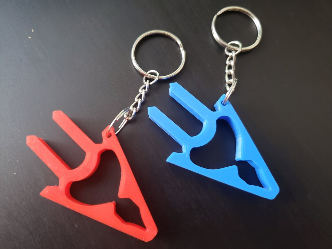 Dragoon FFXIV Job Symbol / DRG Key Chain 3D Printed Final Fantasy XIV ...