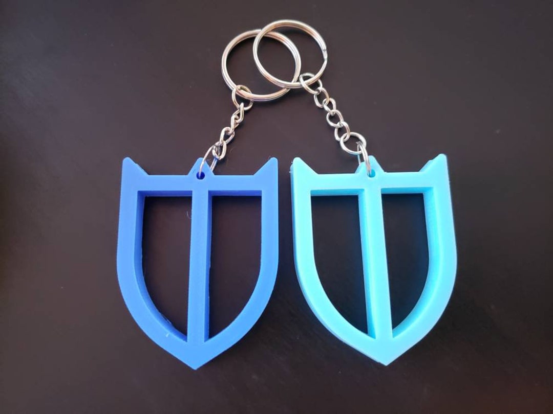Paladin FFXIV Job Symbol / PLD Key Chain 3D Printed Final Fantasy XIV ...