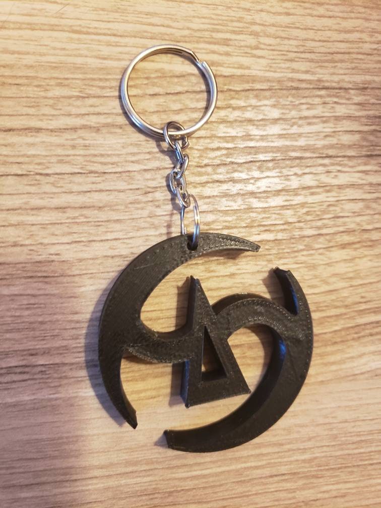 Samurai FFXIV Job Symbol / SAM Key Chain 3D Printed Final | Etsy