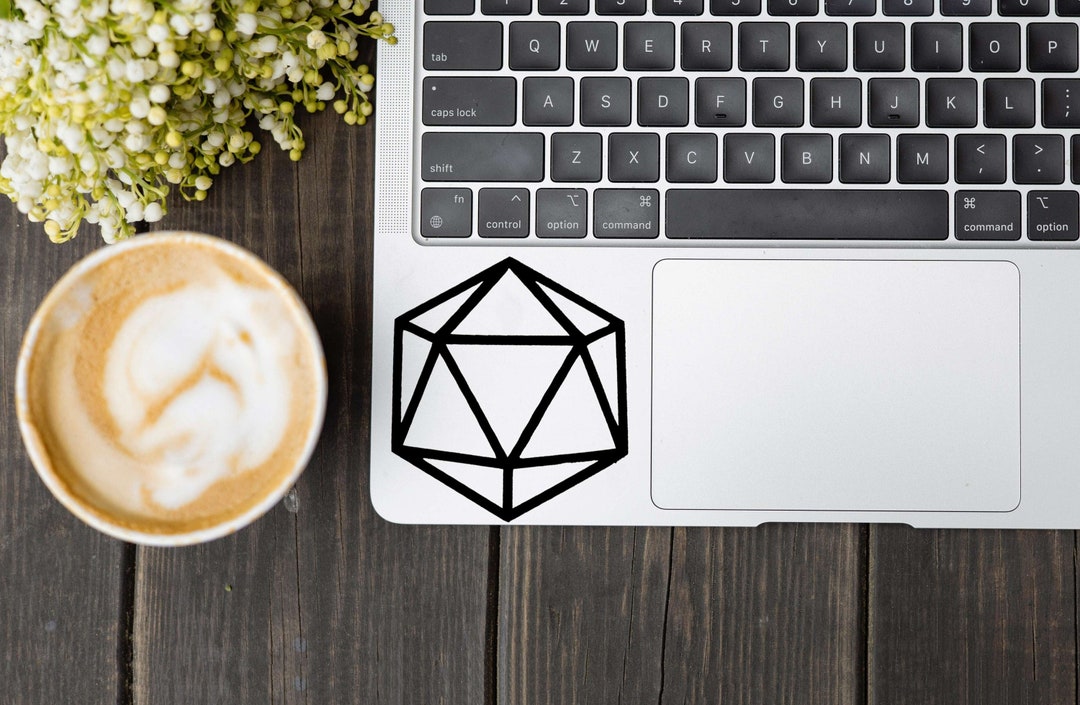 D20 Decal | D20 Sticker | D20 Laptop Decal | D20 Car Decal | D20 Window ...