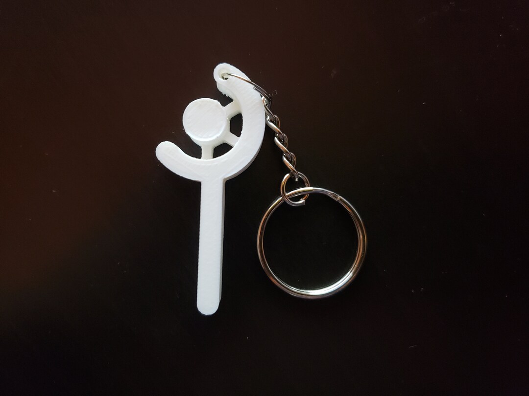White Mage FFXIV Job Symbol / WHM Keychain Final Fantasy XIV / FF14 - Etsy
