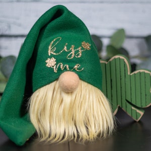 St Patrick's Gnome Hat "kiss Me & Lucky" *HAT ONLY* | St Patrick's ...