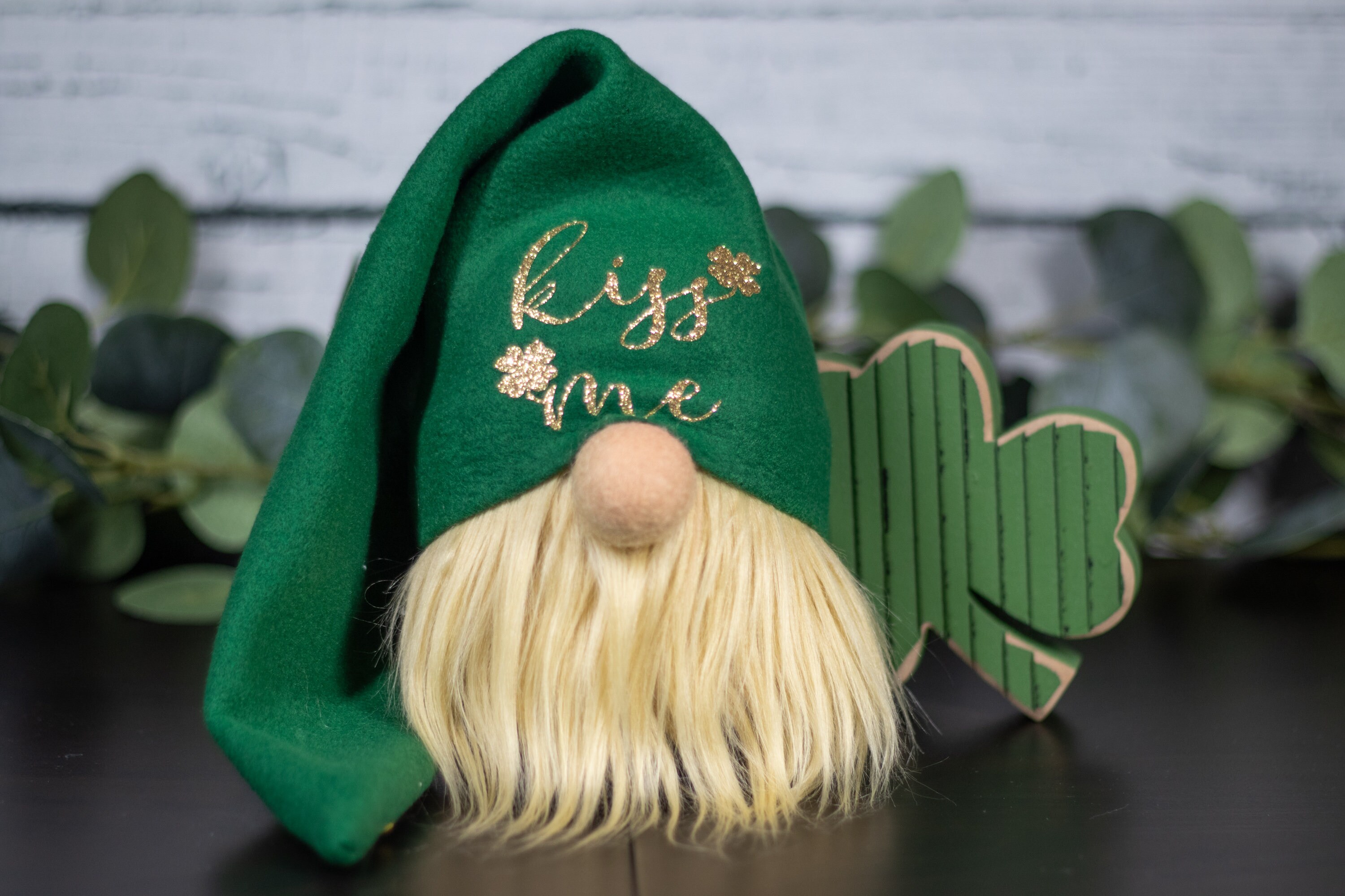 St Patrick's Gnome Hat "kiss Me & Lucky" *HAT ONLY* | St Patrick's ...