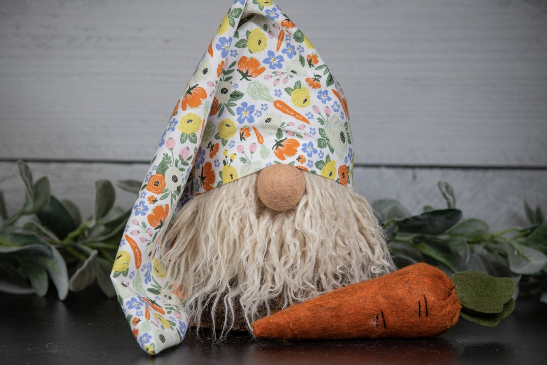 Easter Floral Gnome *HAT ONLY* | Easter Gnomes | Gnome Hats | Easter ...
