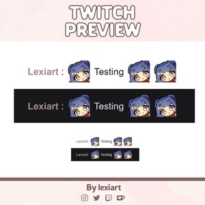 Xiangling Genshin Impact Emotes Twitch/discord/youtube - Etsy