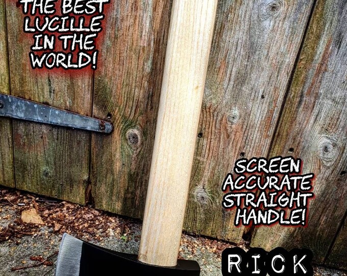 Rick Grimes Hatchetlucille Bat Replica Prop the Walking Dead - Etsy