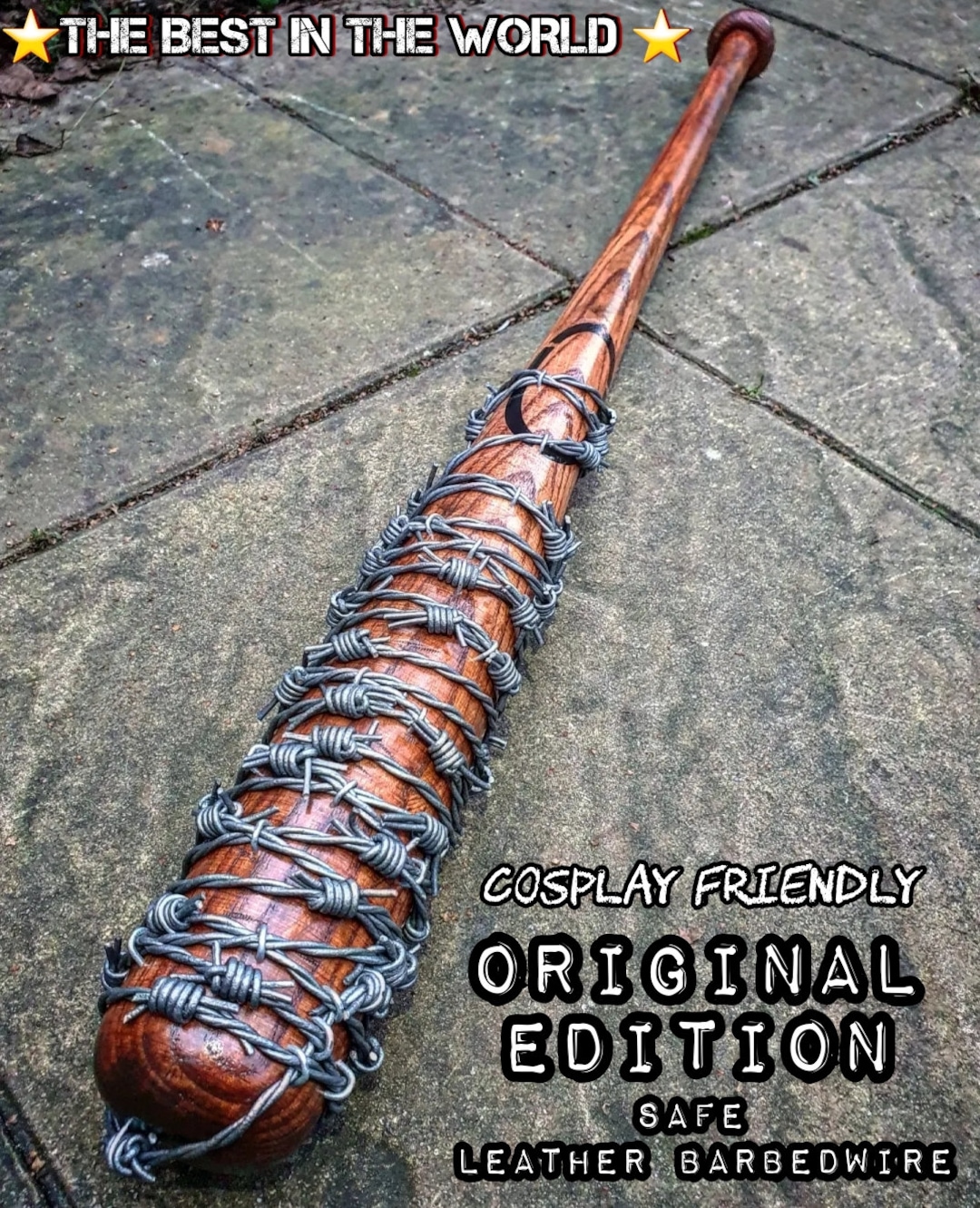 Lucille Bat Replica Prop, the Walking Dead, Negan, Genuine Louisville ...