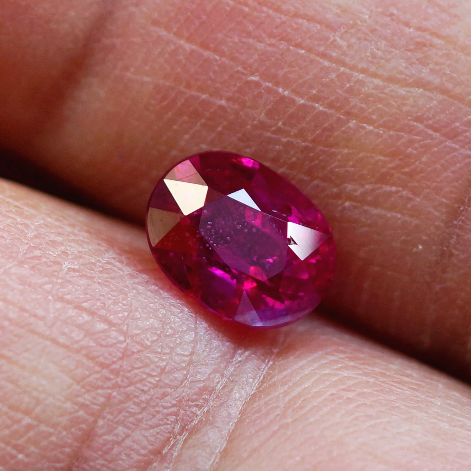 9.2x7.8 Natural Red Ruby Untreated Oval Shape Ruby Loose - Etsy