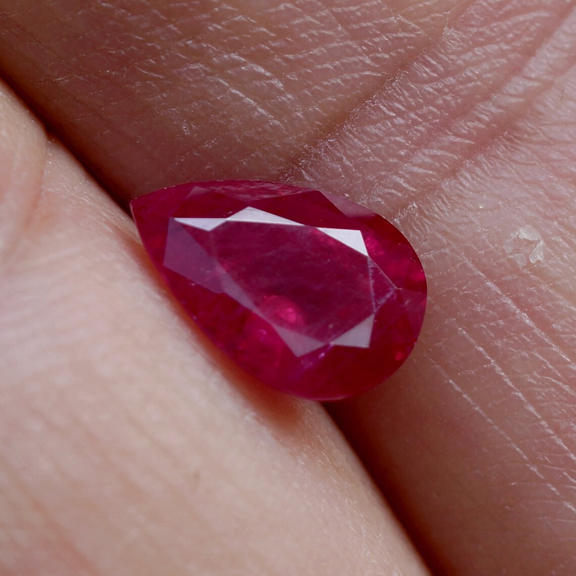 10.25x6.85 Red Ruby Normal Heat Treatment Pear Shape Ruby - Etsy