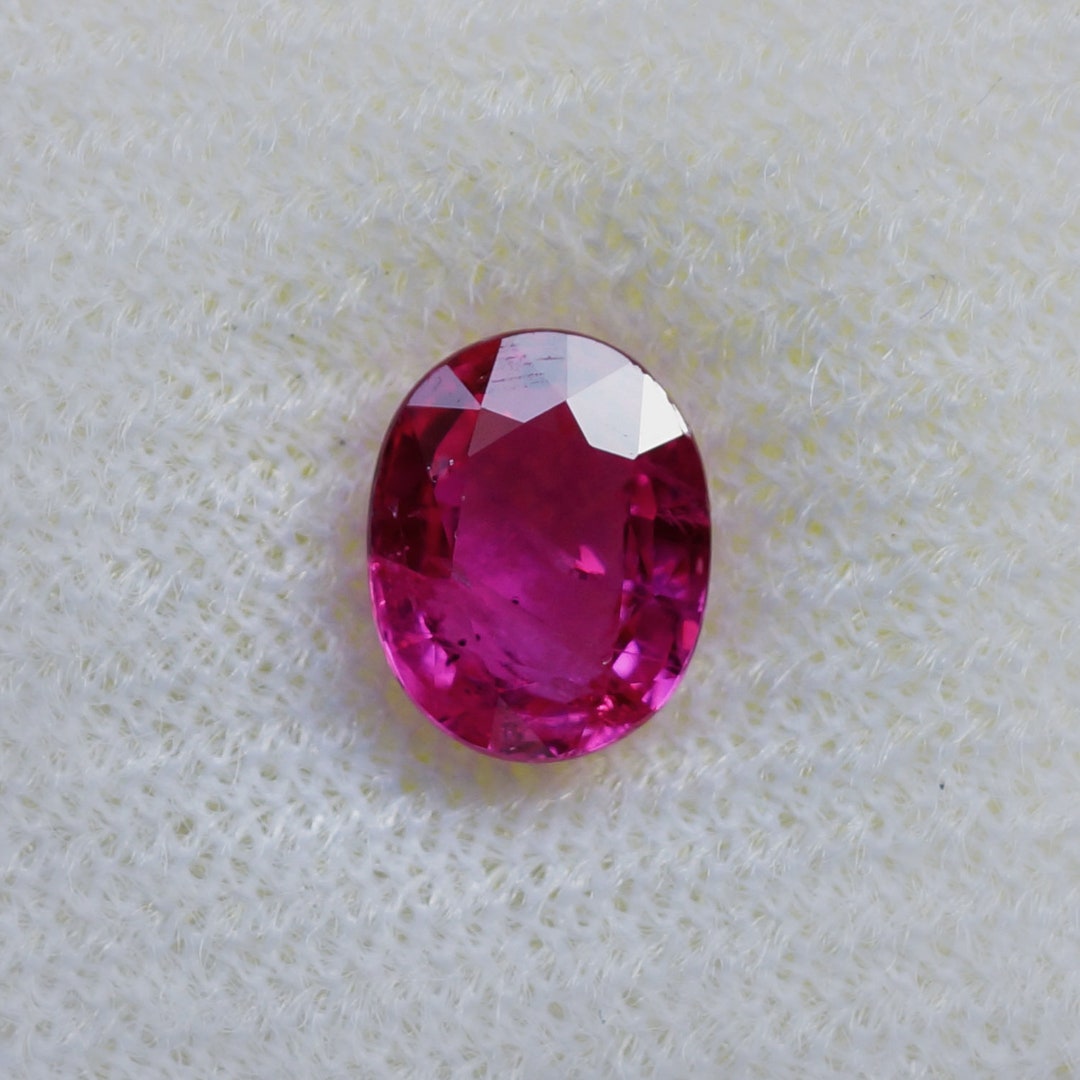 8.85x6.2 Pink Ruby, Normal Heat Treatment Oval Shape Ruby Loose ...