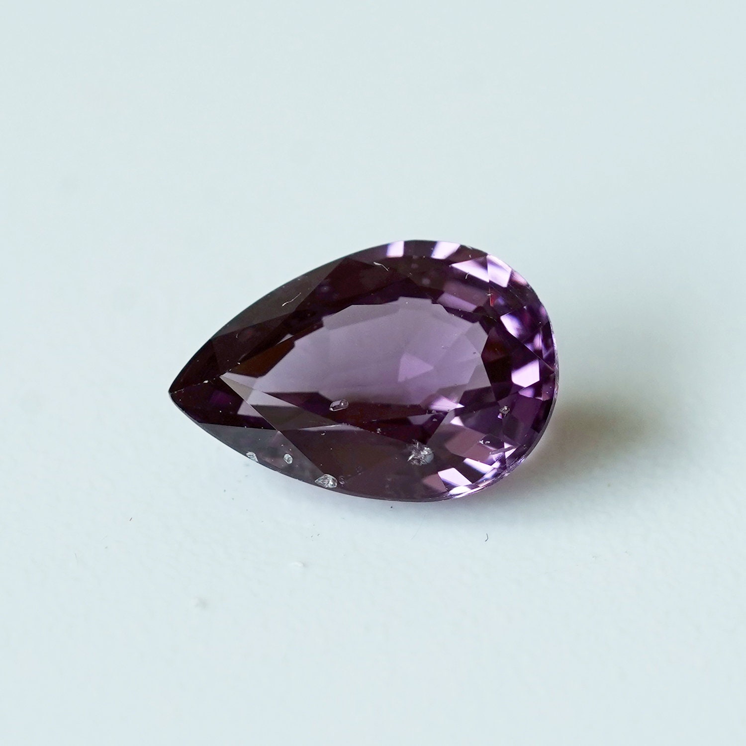 Reddish Purple Pear Cut Spinel Untreated Natural Loose - Etsy
