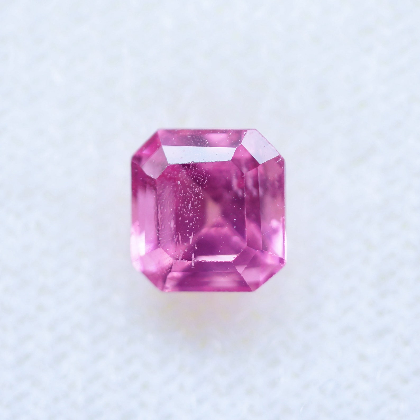 Pink Spinel Octagon Shape Untreated Natural Loose Gemstone | Etsy