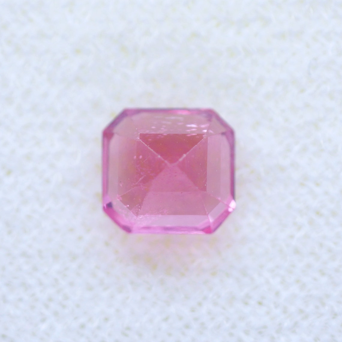 Pink Spinel Octagon Shape Untreated Natural Loose Gemstone | Etsy