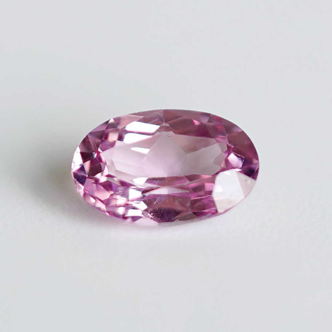 Pink Lilac, Oval Shape Untreated Natural Loose Gemstone , Single Stone ...