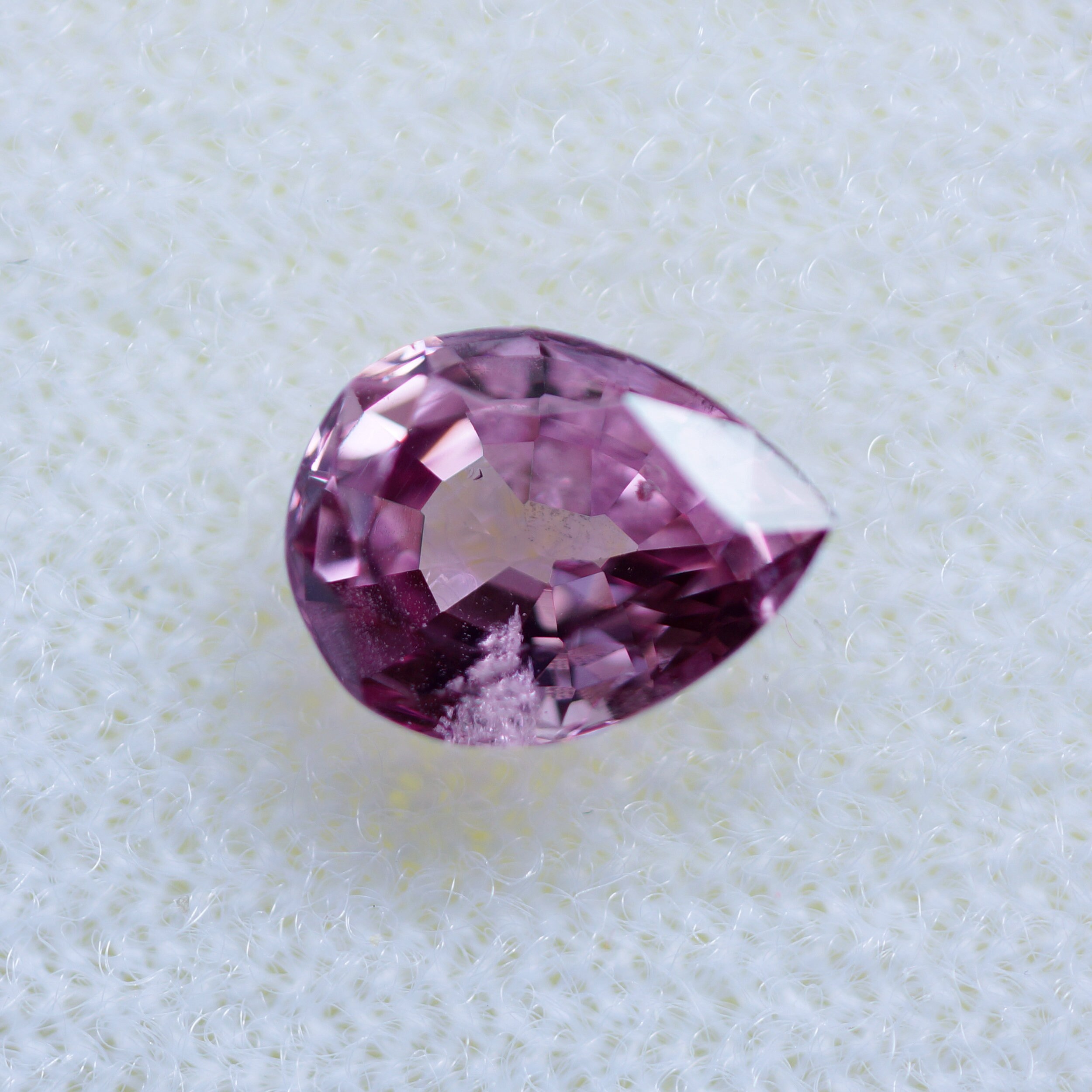 Purple Brown Spinel, Pear Cut Shape, Untreated Natural Loose Gemstone ...