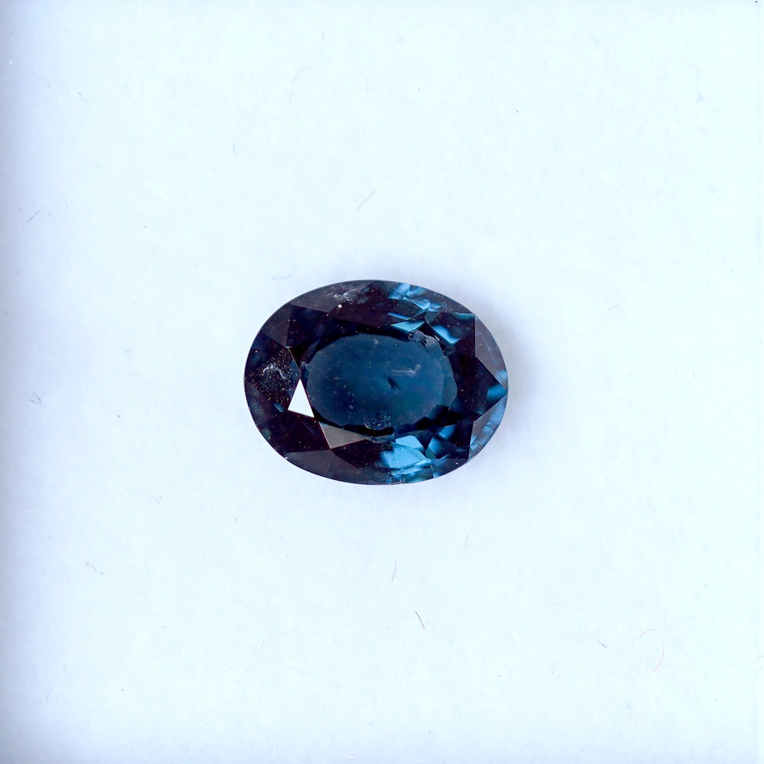 Dark Blue Oval Cut Spinel, Untreated Natural Loose Gemstone , for ...