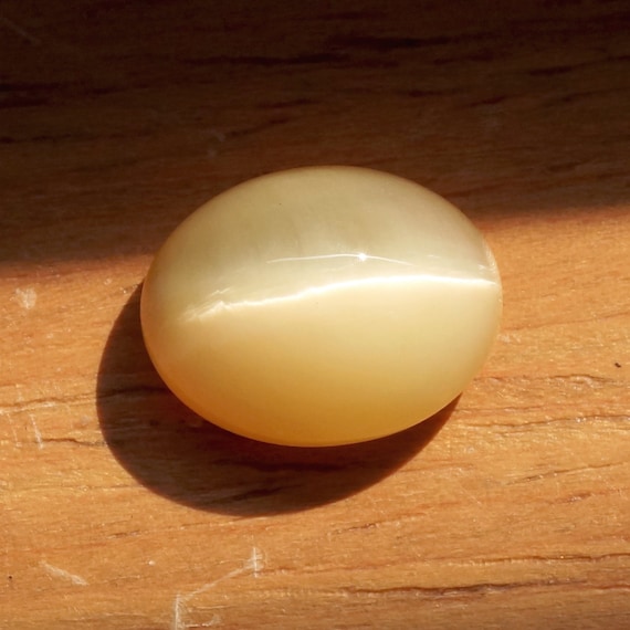 Cat's Eye Opal Imperial Cat's Eye Opal Oval Cabochon | Etsy