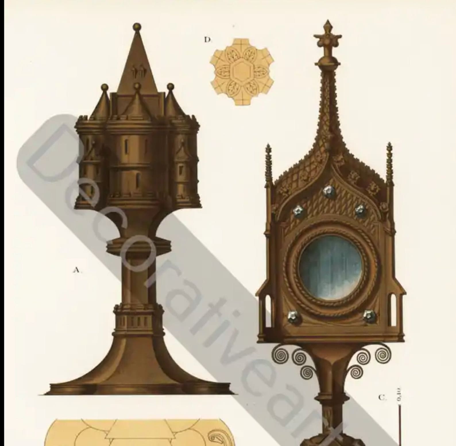 Antiquity Middle Ages Renaissance Objects Circa 1870's - Etsy