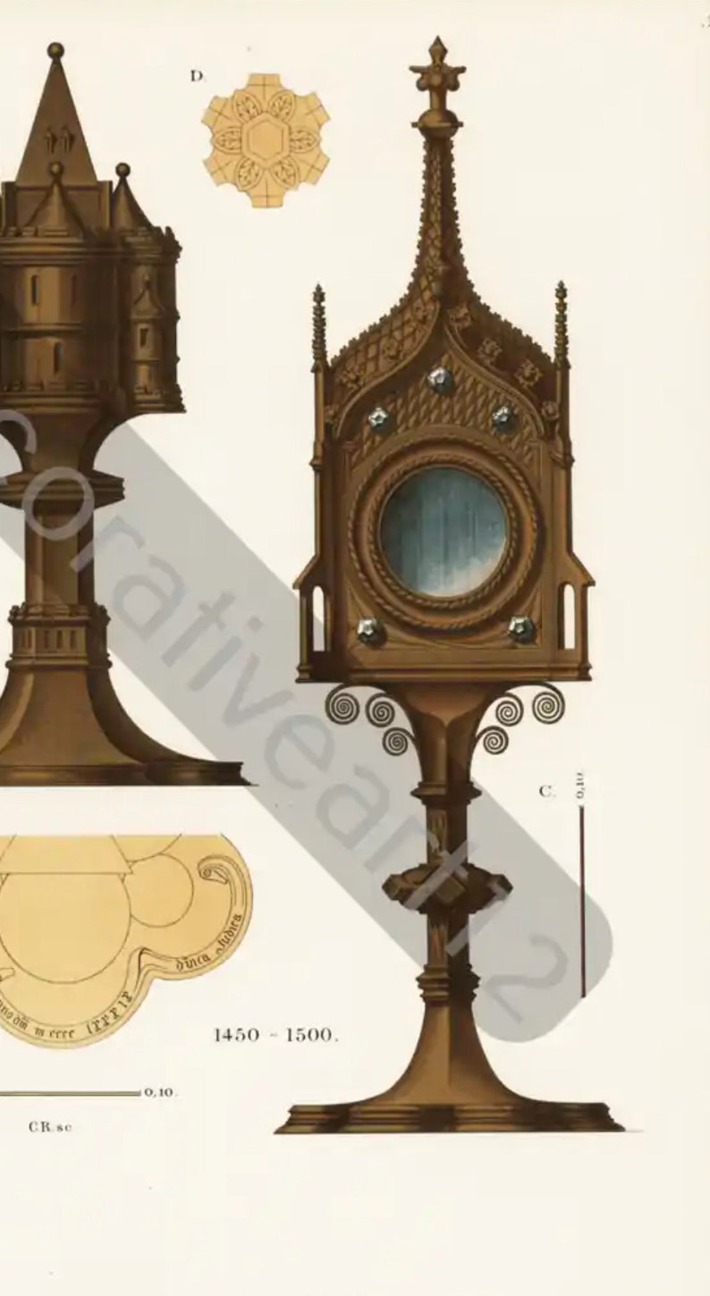 Antiquity Middle Ages Renaissance Objects Circa 1870's - Etsy