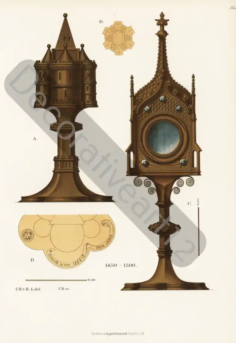 Antiquity Middle Ages Renaissance Objects Circa 1870's - Etsy