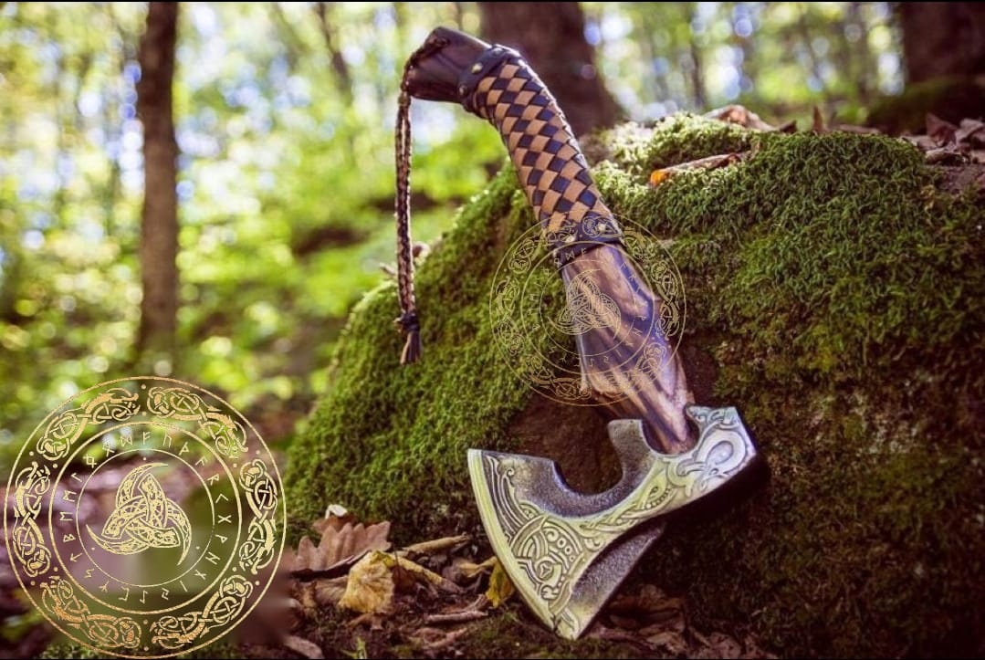 Art Objects Axe Warrior Handmade Wire Sculpture Axe Warrior Wire ...