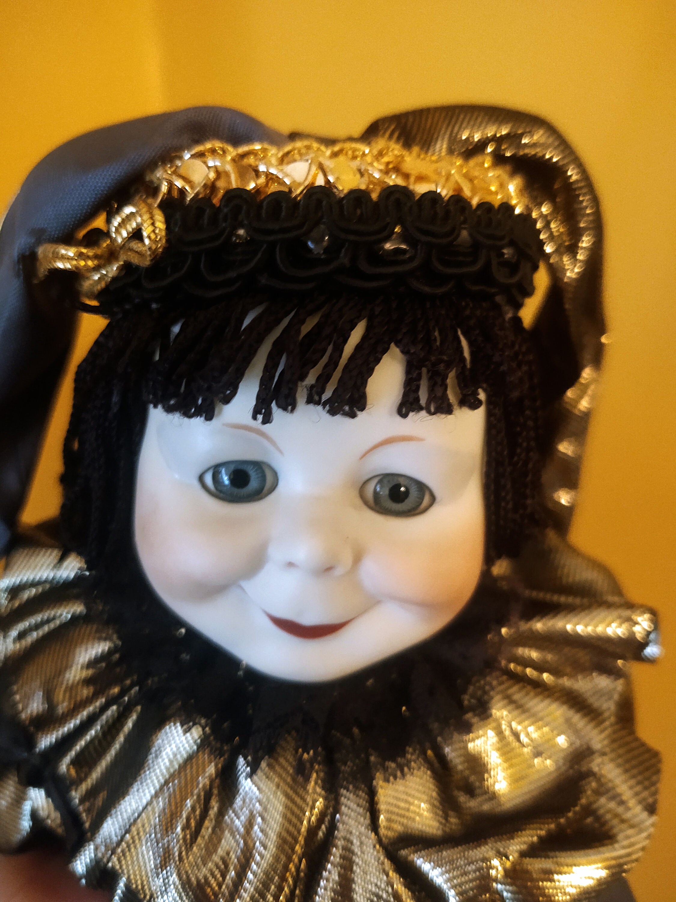 OOAK Vintage Jester Poreclain Doll - Etsy