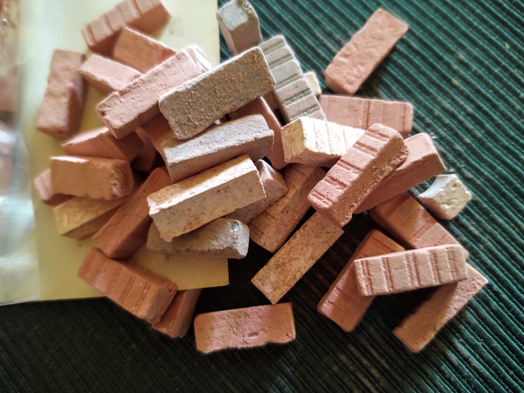 1:12 Inch Scale Miniature Red Bricks (100 Pack) - Etsy