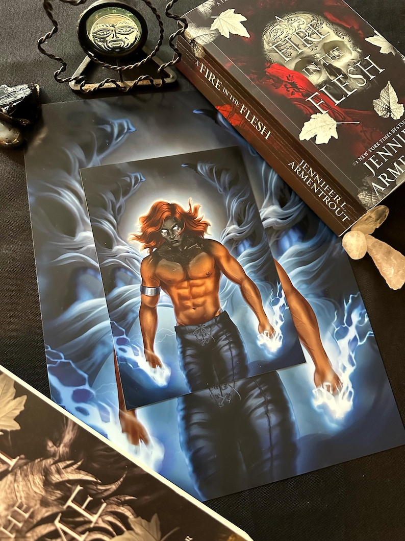 Nyktos - From Blood and Ash - Illustration Print 5x7", 9x12", 11x17 ...