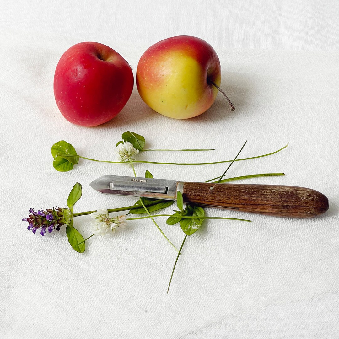 Wooden Handle Potato Peeler | Mid-century Quality Scandinavian Kitchen ...