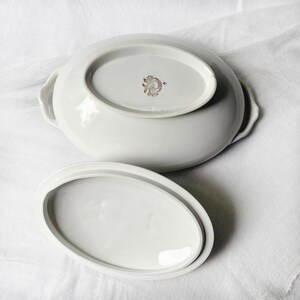 Beautiful Blue Olga Bowl With Lid Art Nouveau Tureen Villeroy and Boch ...