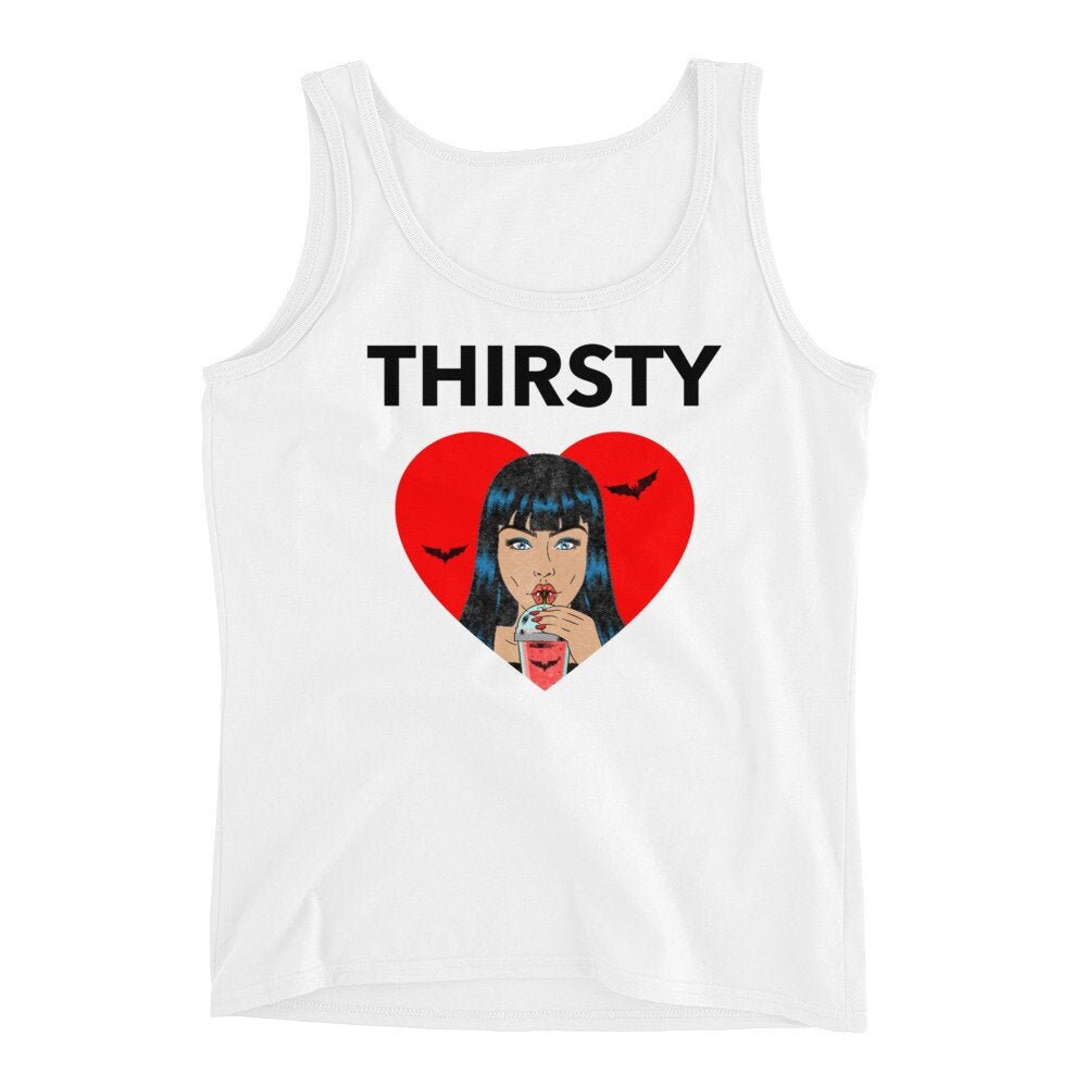 Vampire, Tank Top, Funny Halloween Shirt, Vampire Gift, Halloween Gift ...