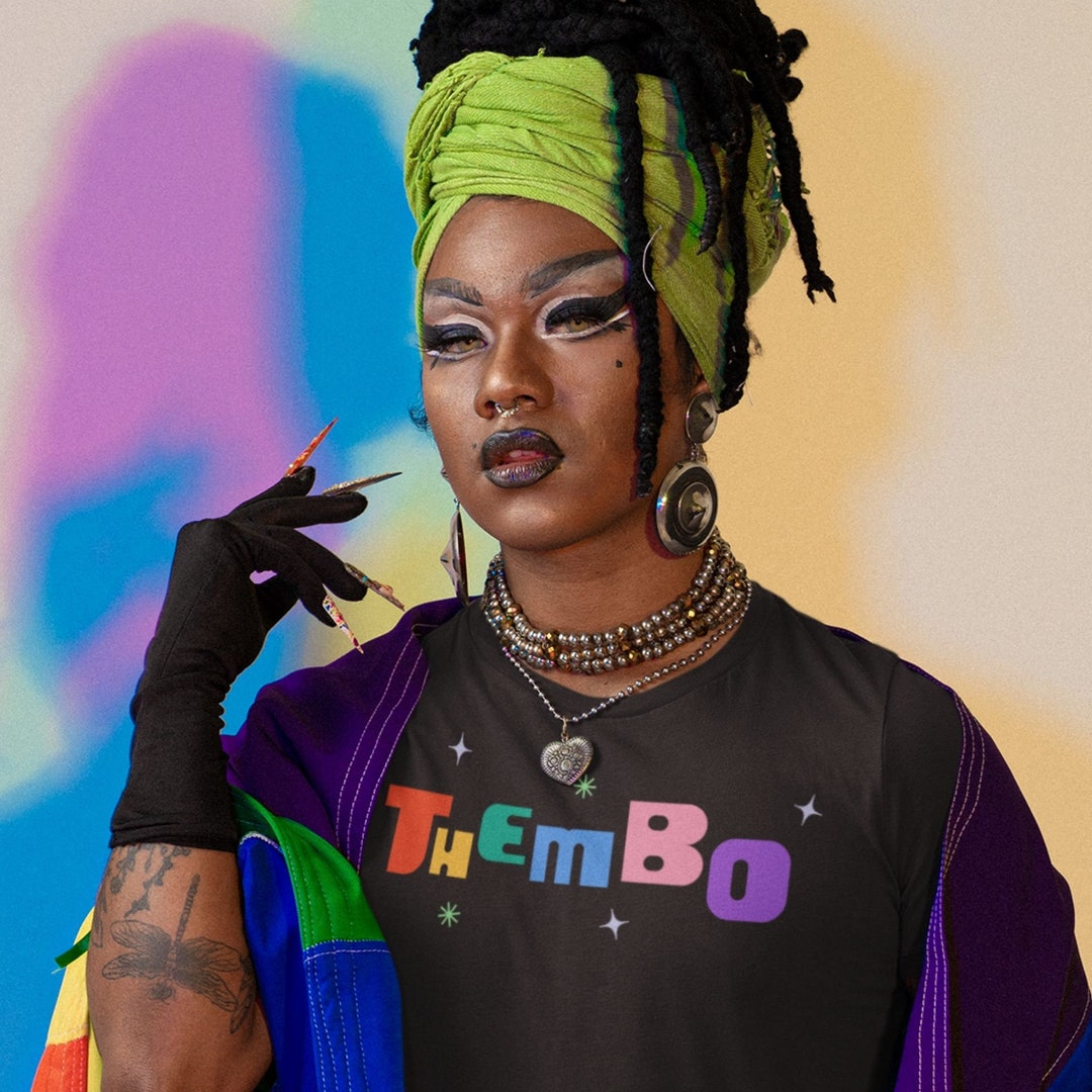 Thembo T-shirt, They Them, Pronouns, Bimbo Shirt, Bimbo Crop Top, Bimbo ...