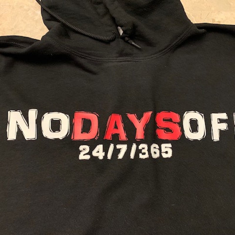 No Days Off - Etsy