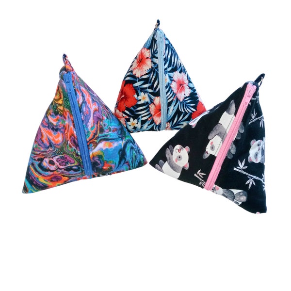 Triangle Pouch - Etsy