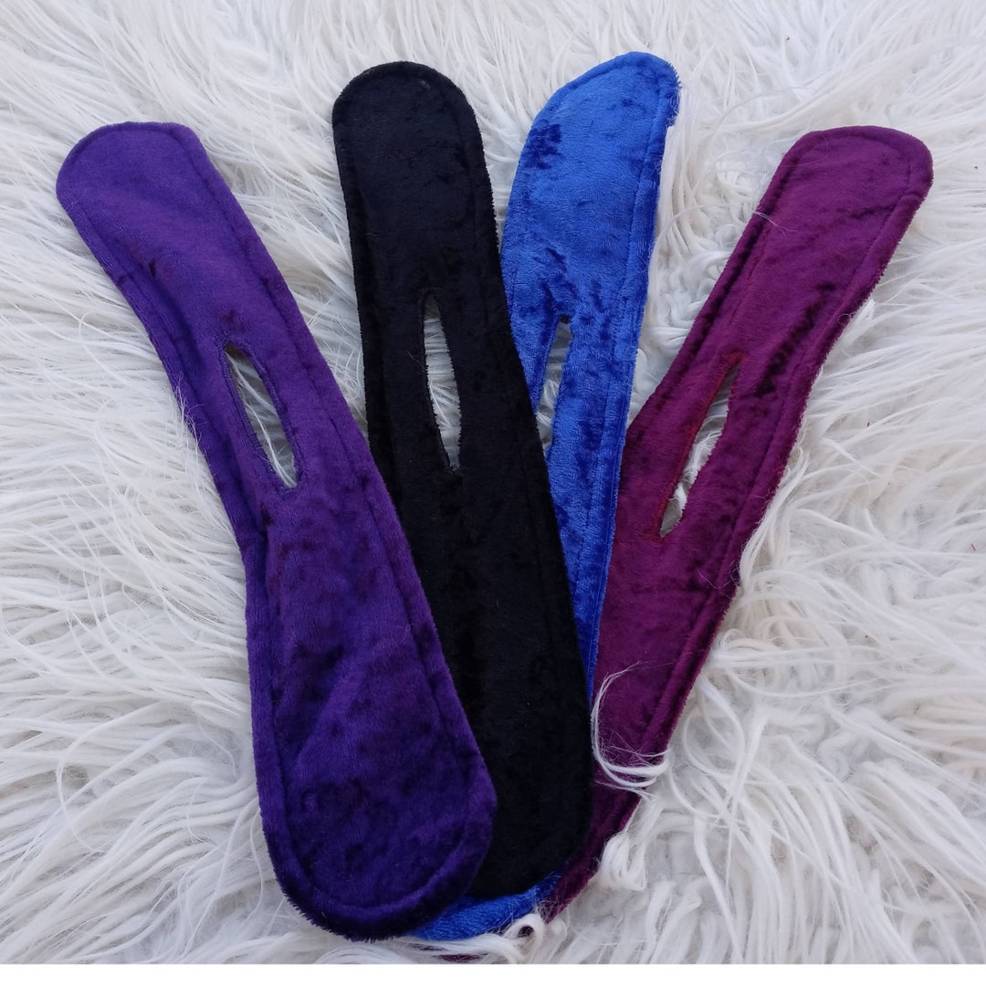 Velvet Bun Holder to Twist Easy Updo Hairstyle, Customizable Handmade ...