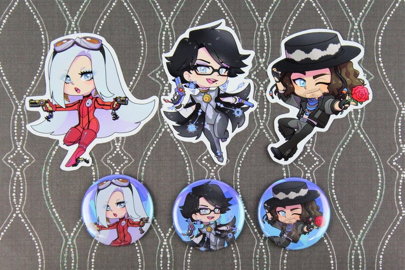 Bayonetta Jeanne Luka Viola Bayonetta Fan Art Etsy