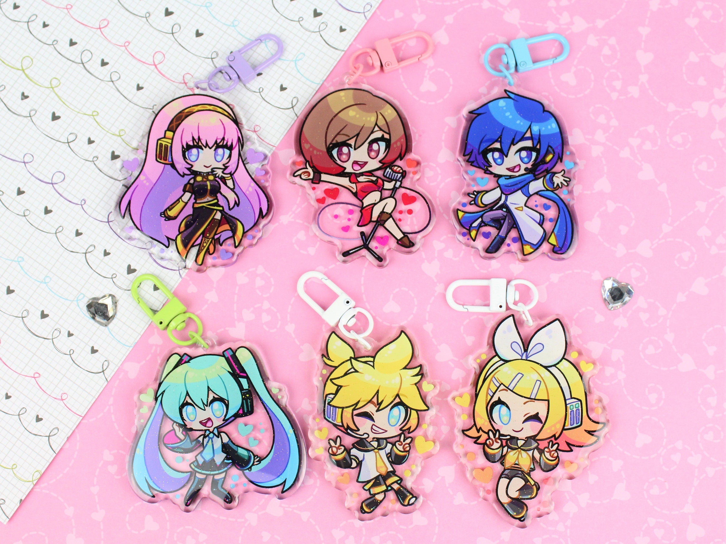 Vocaloid Miku And Rin Chibi