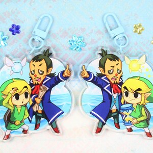 Link Zelda Linebeck the Legend of Zelda Phantom Hourglass Spirit Tracks ...