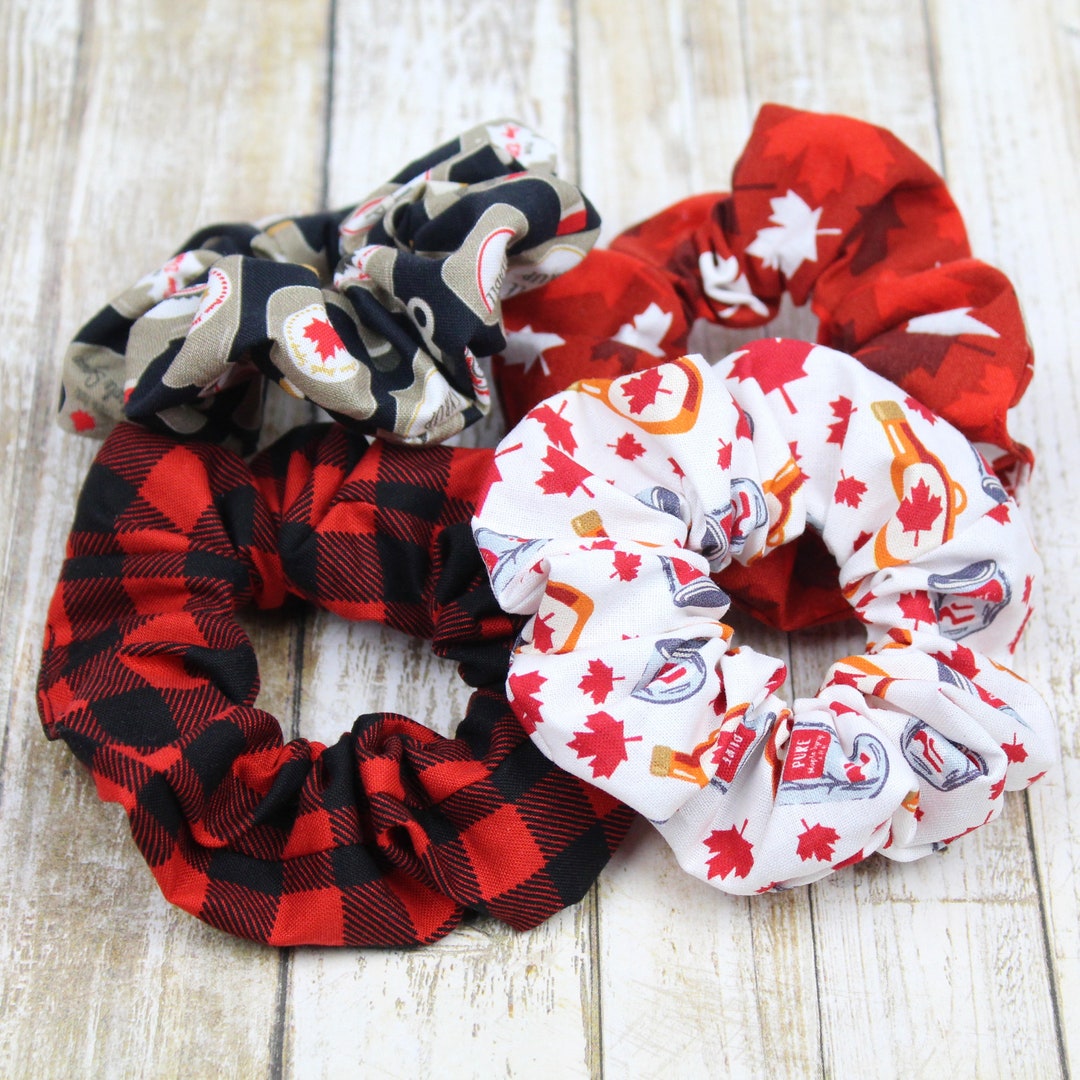 Maple Syrup, Maple Leaf, Checks, Canada Chouchou, Hair Elastic ...