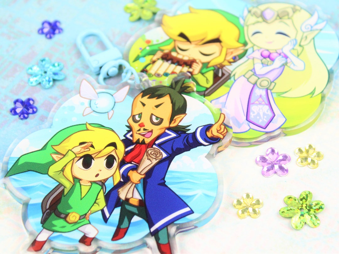 Link Zelda Linebeck the Legend of Zelda Phantom Hourglass Spirit Tracks ...