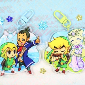 Link Zelda Linebeck the Legend of Zelda Phantom Hourglass Spirit Tracks ...