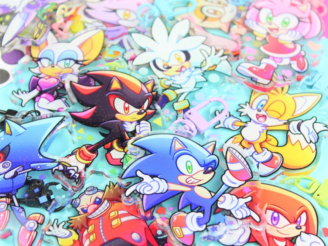 Sonic Tails Knuckles Amy Shadow Rouge Eggman Blaze Silver - Etsy Sonic Tails Knuckles Amy Shadow Rouge Eggman Blaze Silver - Etsy