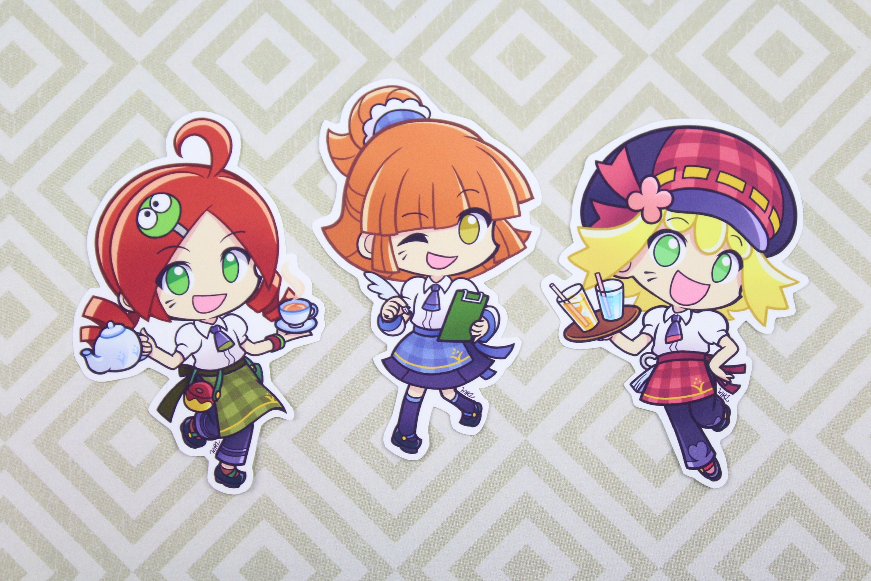 Ringo Arle Amitie Coffee Shop Puyo Puyo Fan Art | Etsy UK