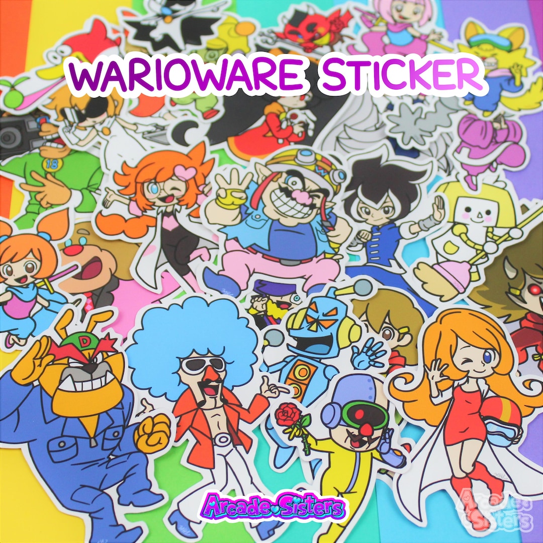 Mini Game Ware - Sticker - Etsy