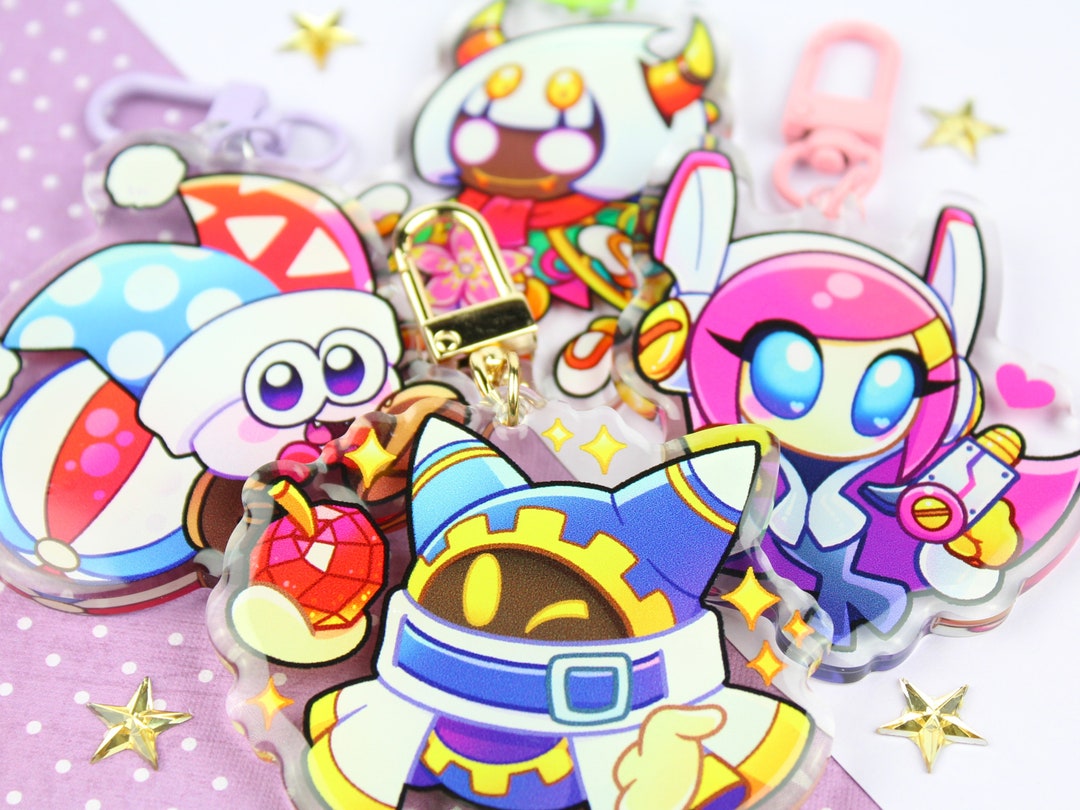 Magolor Marx Susie Taranza Kirby Fan Art Acrylic Keychain Charms READ ...