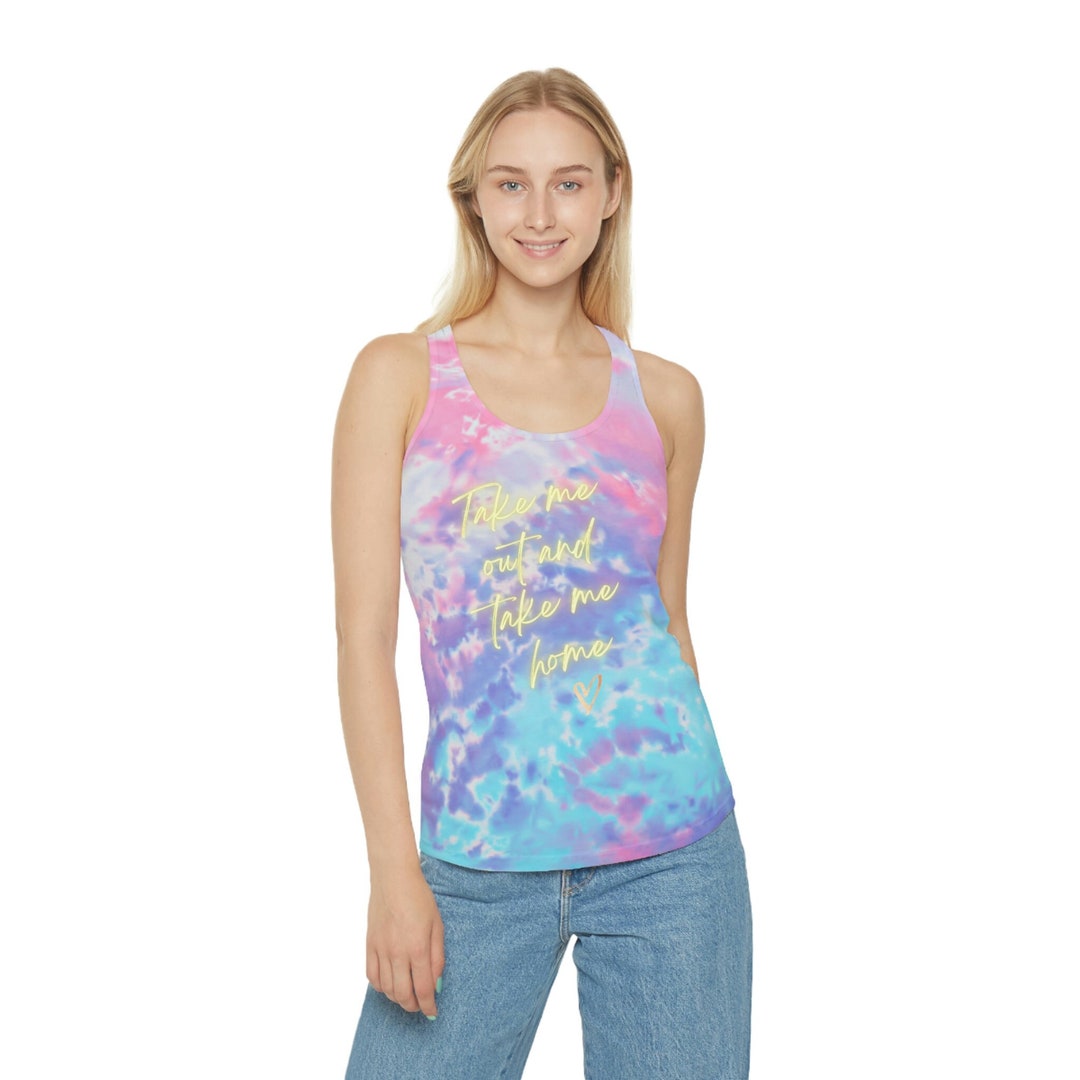 Taylor Swift Lover Tie Dye Racerback Tank Top - Etsy